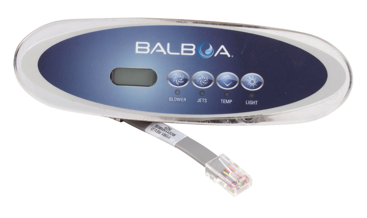 Balboa 53566KIT MVP260/VL260 Topside w/ 4 Buttons- Blower/Jets/Temp/Li – Major Pool Supplies