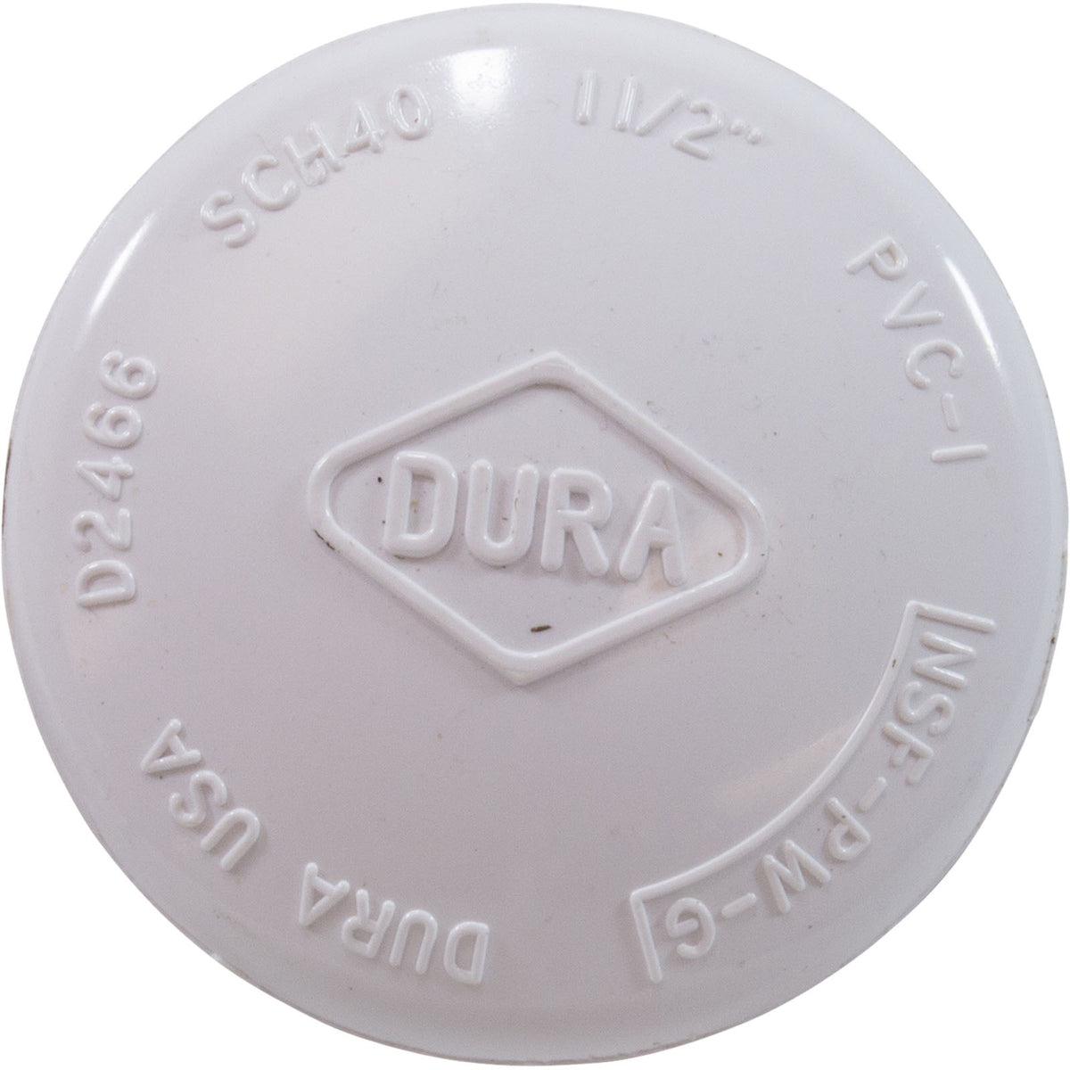 DURA PLASTIC PRODUCTS 447-015 Cap Dura 1-1/2 Inch Slip – Major Pool ...