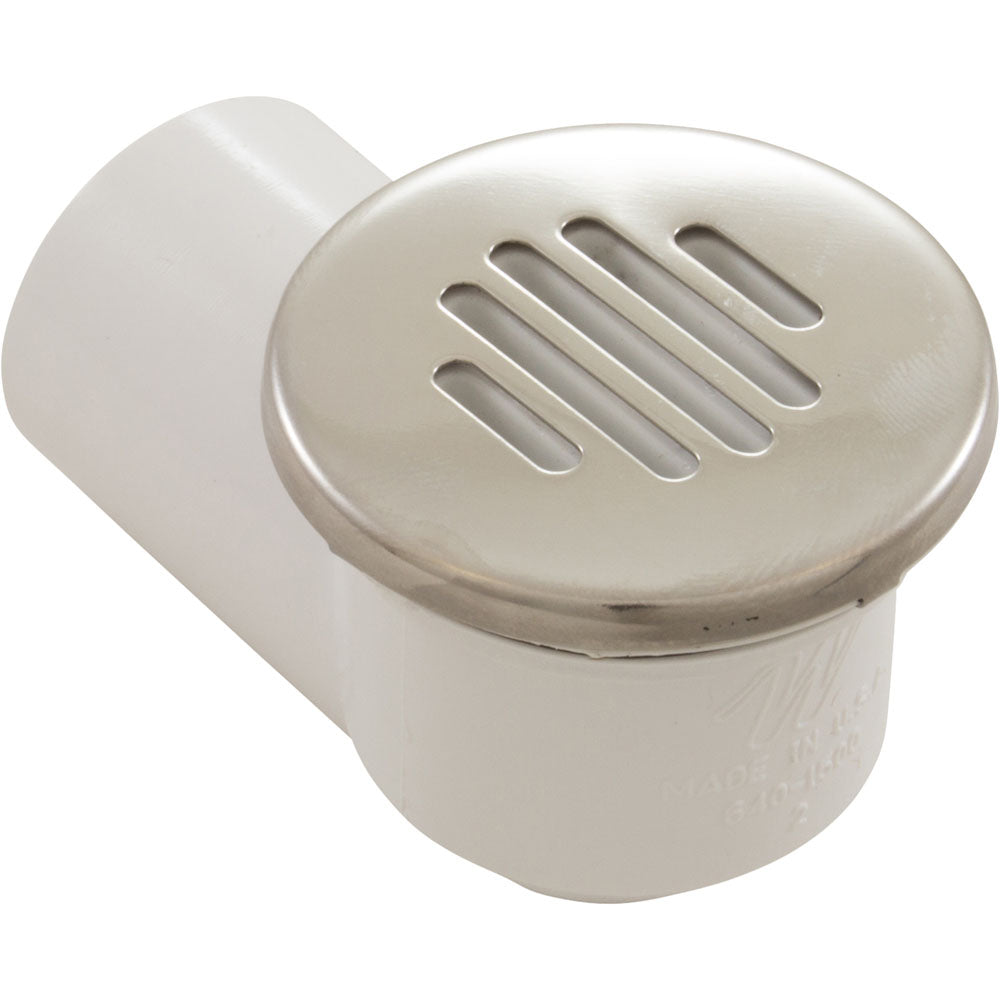 Waterway 640-0407S Lo-Profile Drain Assembly with Stainless Steel Cove ...